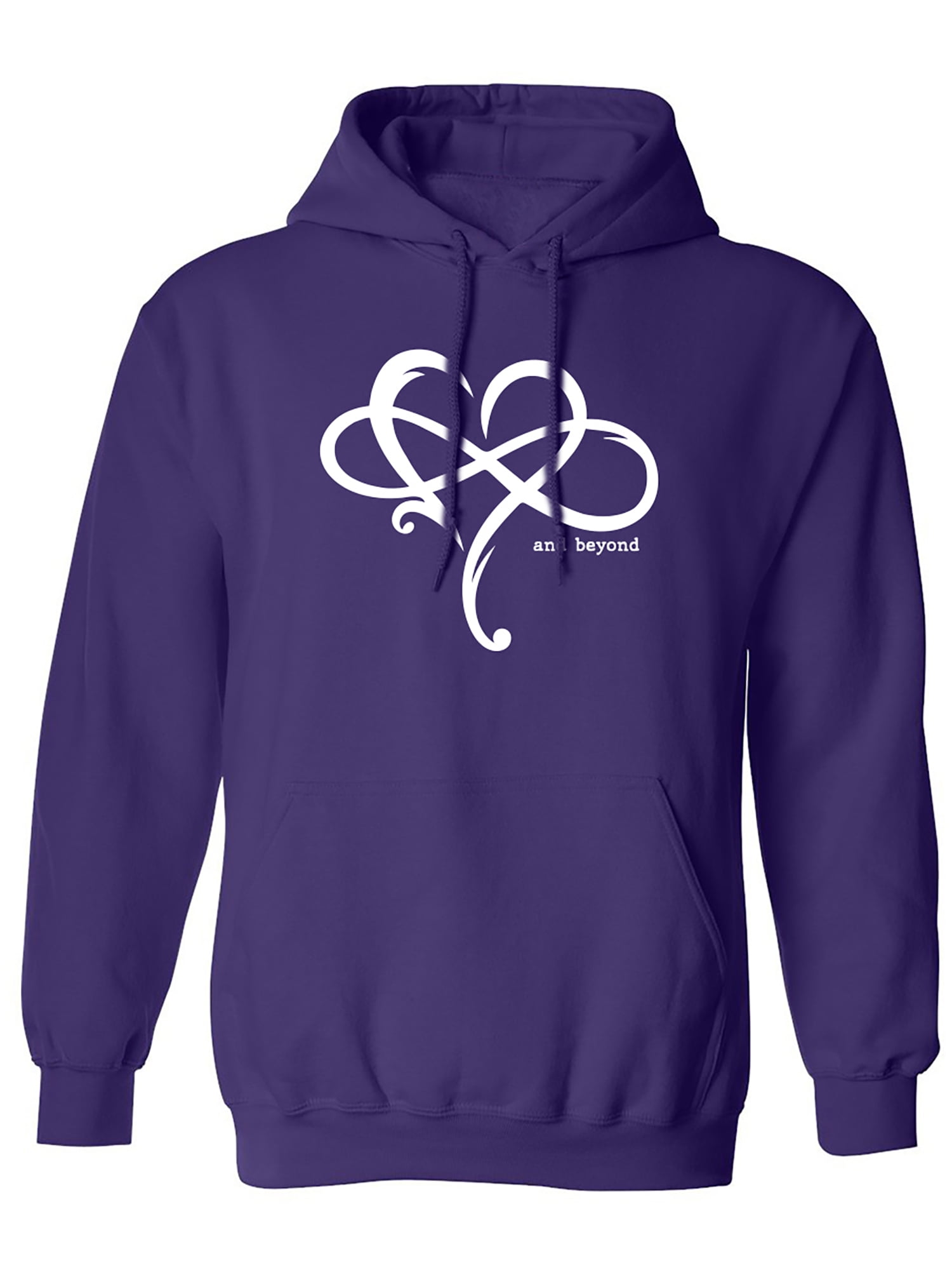 Heart Infinity and Beyond Adult Hooded Sweatshirt - Walmart.com