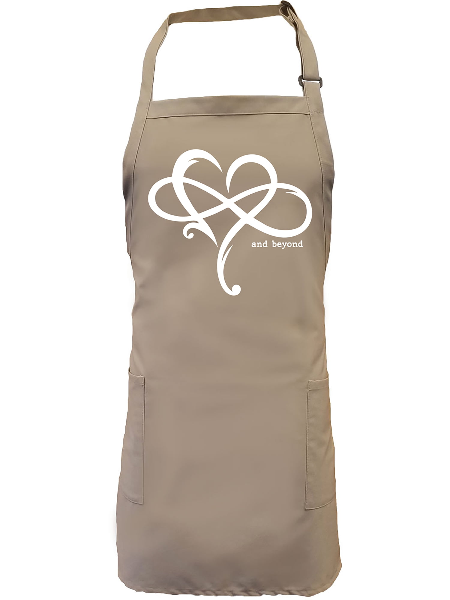 Heart Infinity and Beyond Apron with 2 patch pockets - Walmart.com