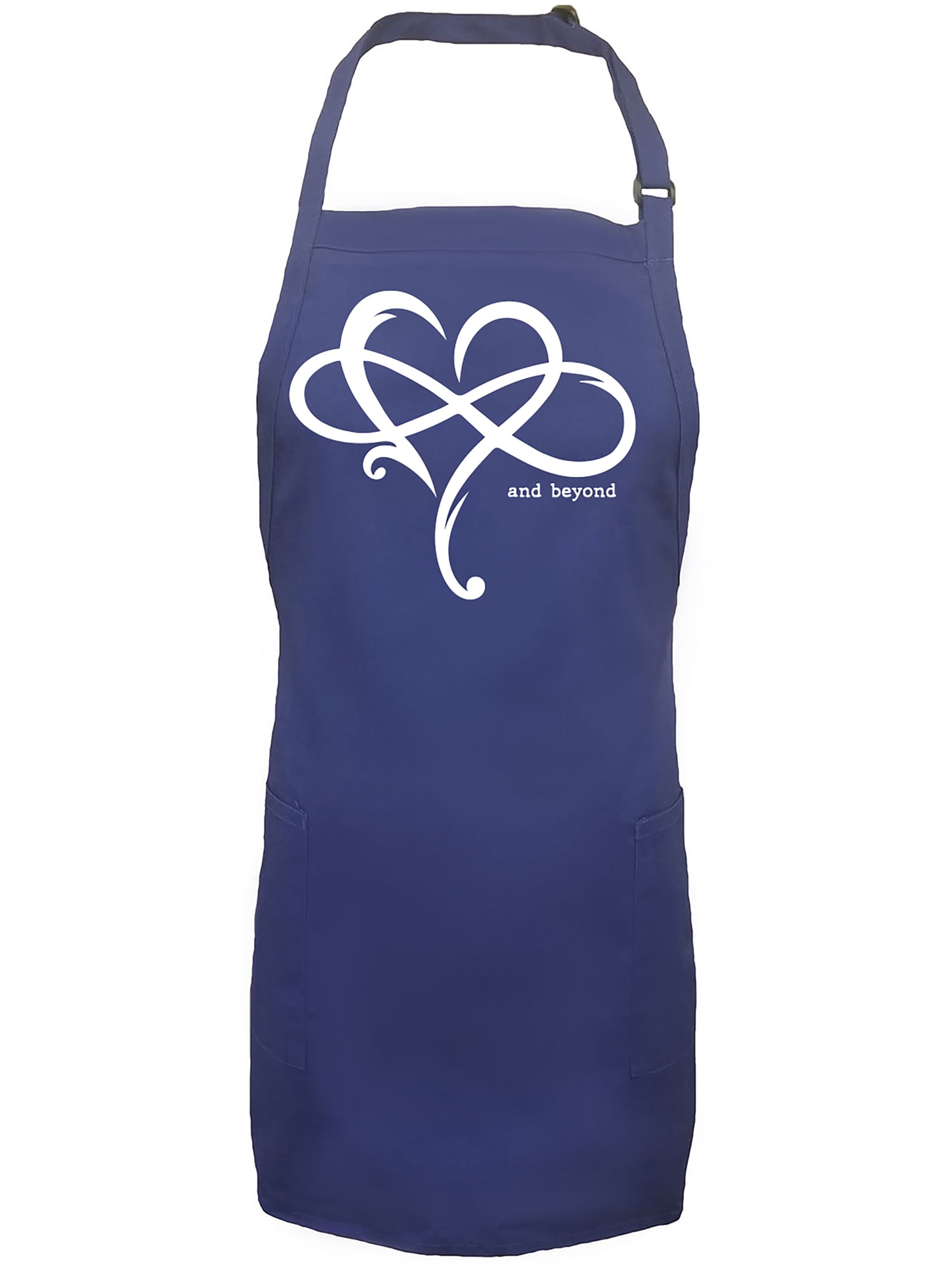 Heart Infinity and Beyond Apron with 2 patch pockets - Walmart.com
