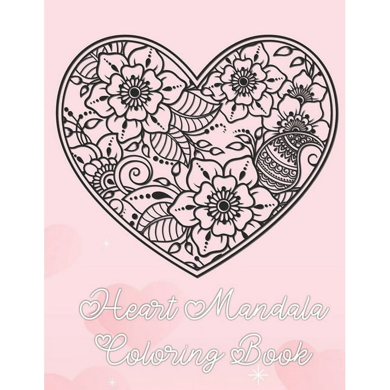 heart design coloring pages