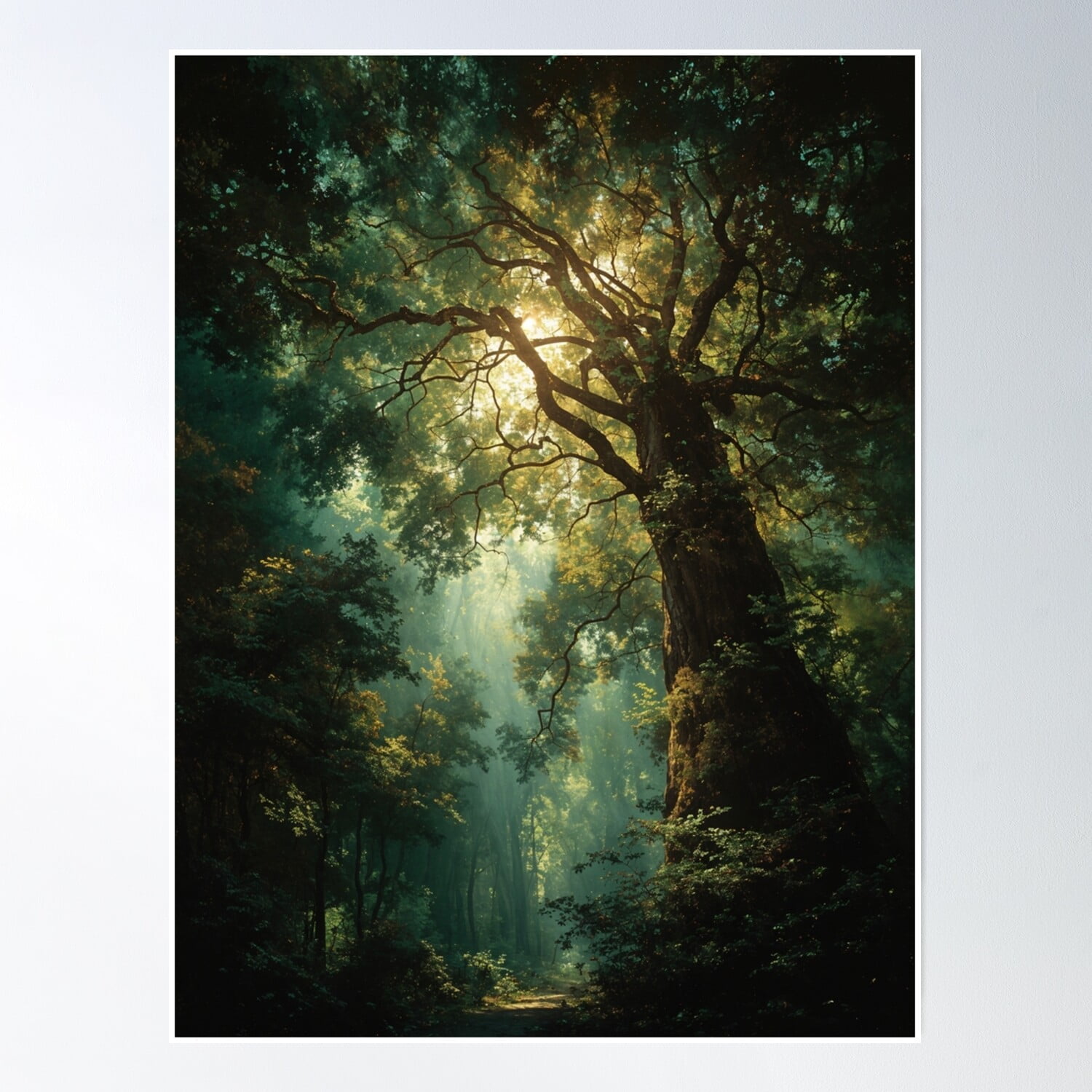 Heart Of The Ancient Grove Poster Wall Art, Modern Wall Decor, 12x18 ...