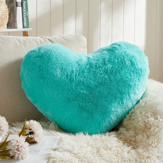 Heart Pillows,Red Heart Shaped Pillows,Ultra Soft Small Cute Fluffy ...