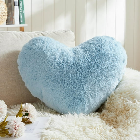 Heart Pillows,Red Heart Shaped Pillows,Ultra Soft Small Cute Fluffy ...