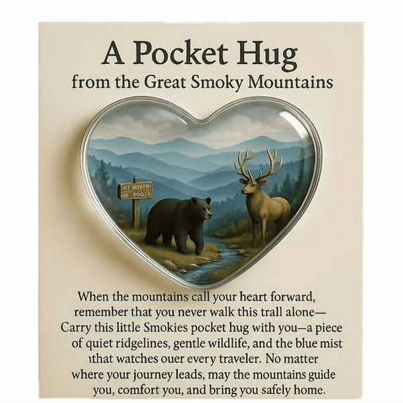 Heart Pocket Hug Gift Nature Park Theme Collection Exchange Gift Cards ...