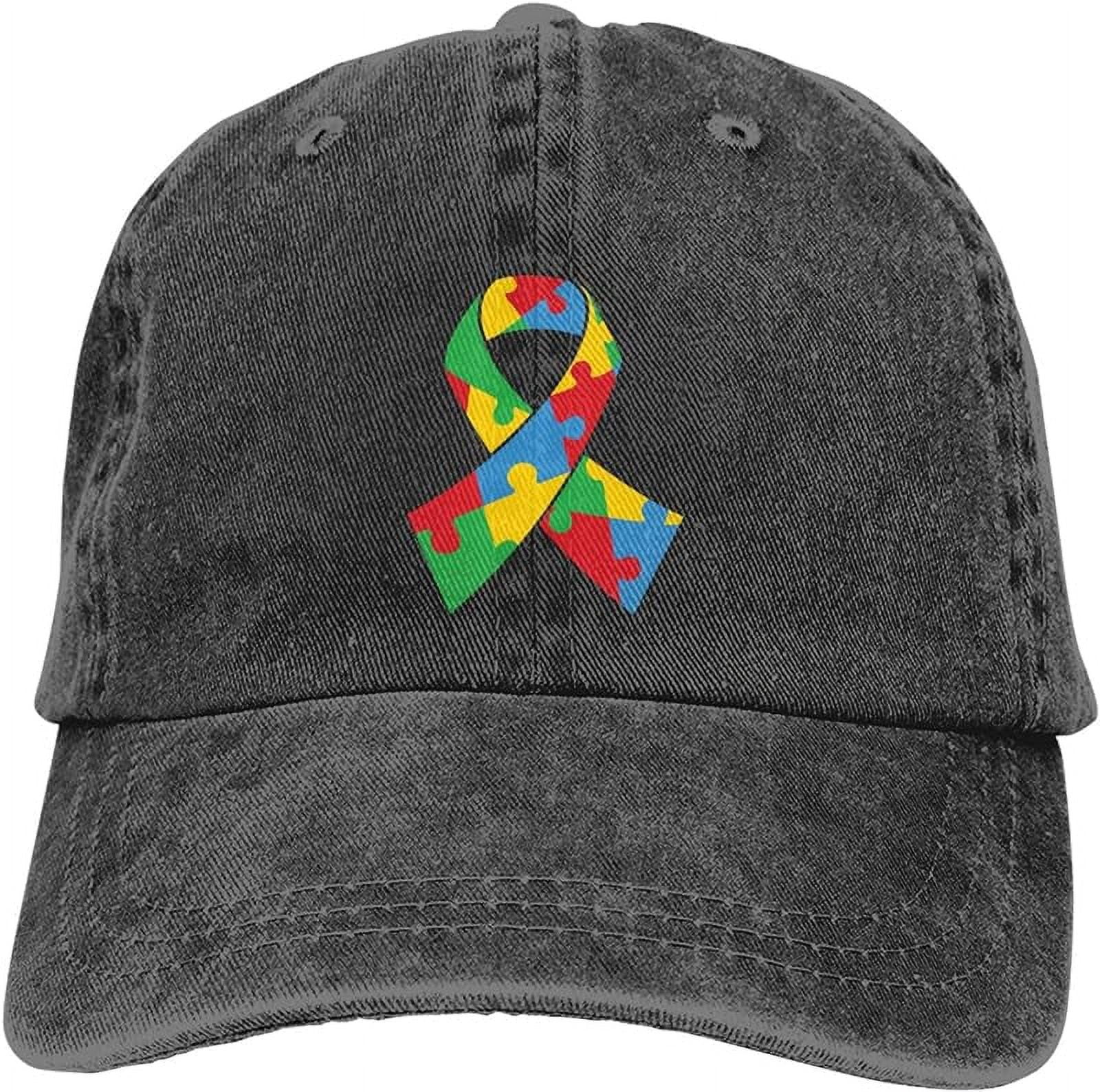 Heart Puzzle Dabbing Autism Baseball Cap Golf Dad Hat Adjustable ...