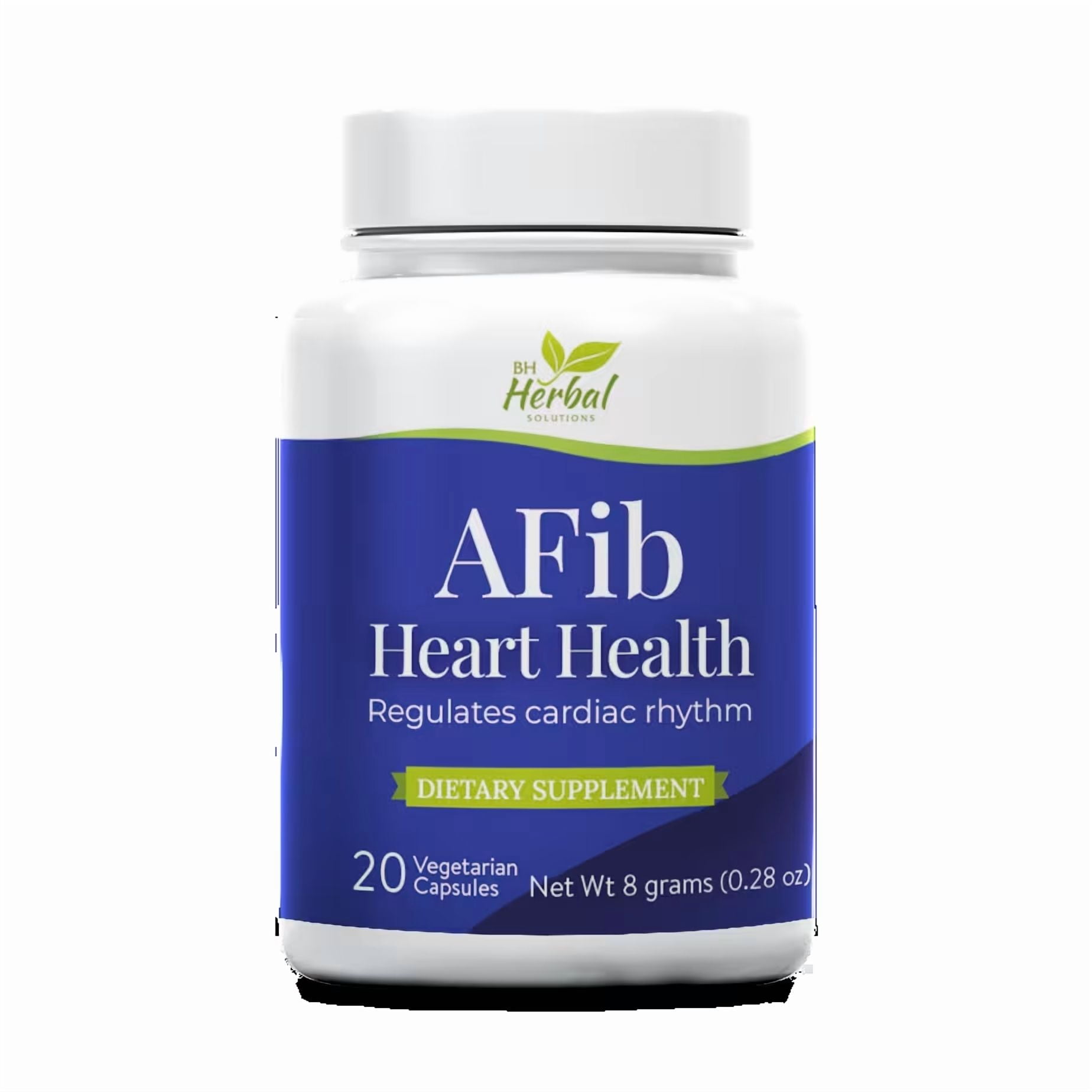 Heart Rhythm Natural Herbal Supplement for AFib Calm Support - Walmart.com