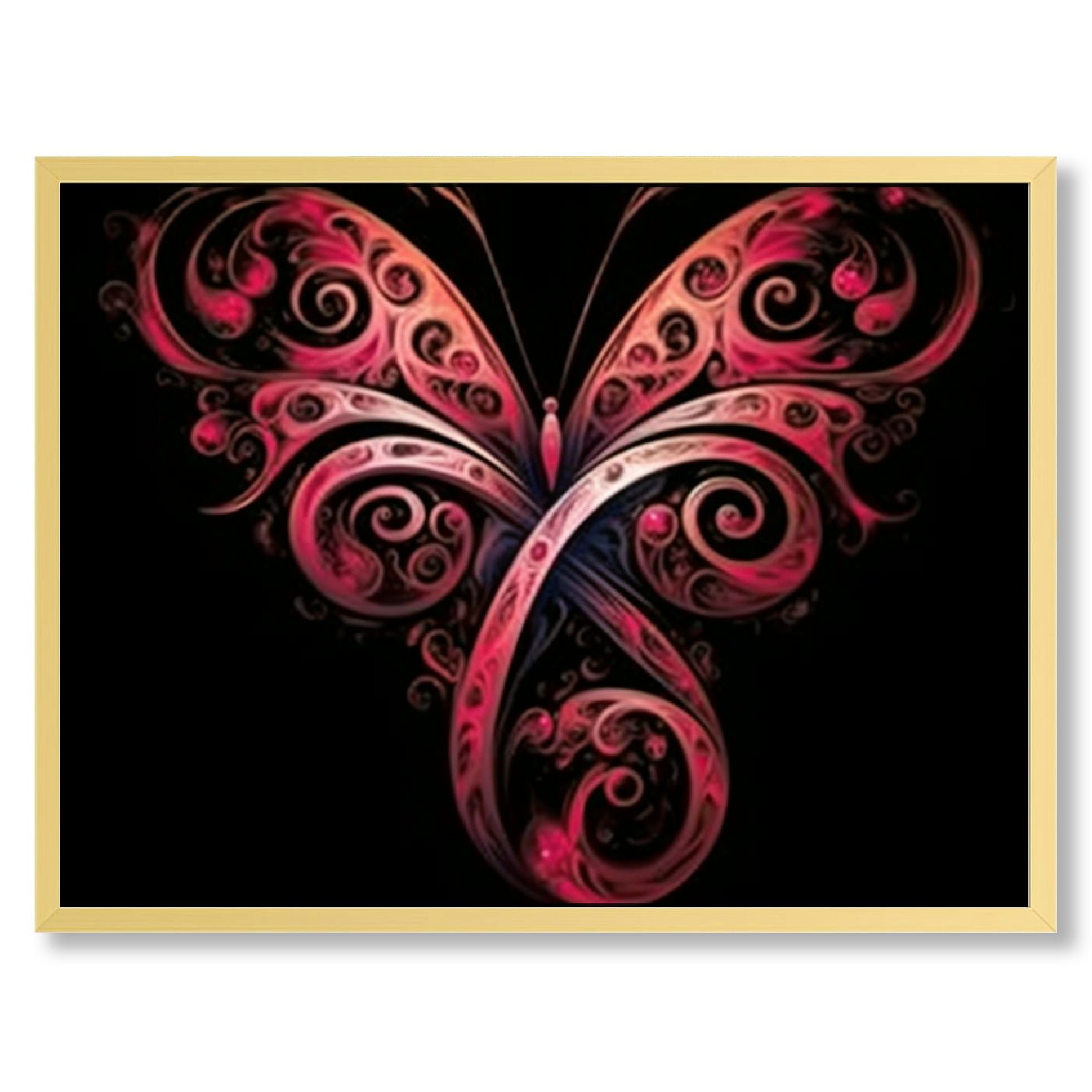 Heart Ribbon Out Breast Cancer Awareness Wall Art Canvas Posters Print ...