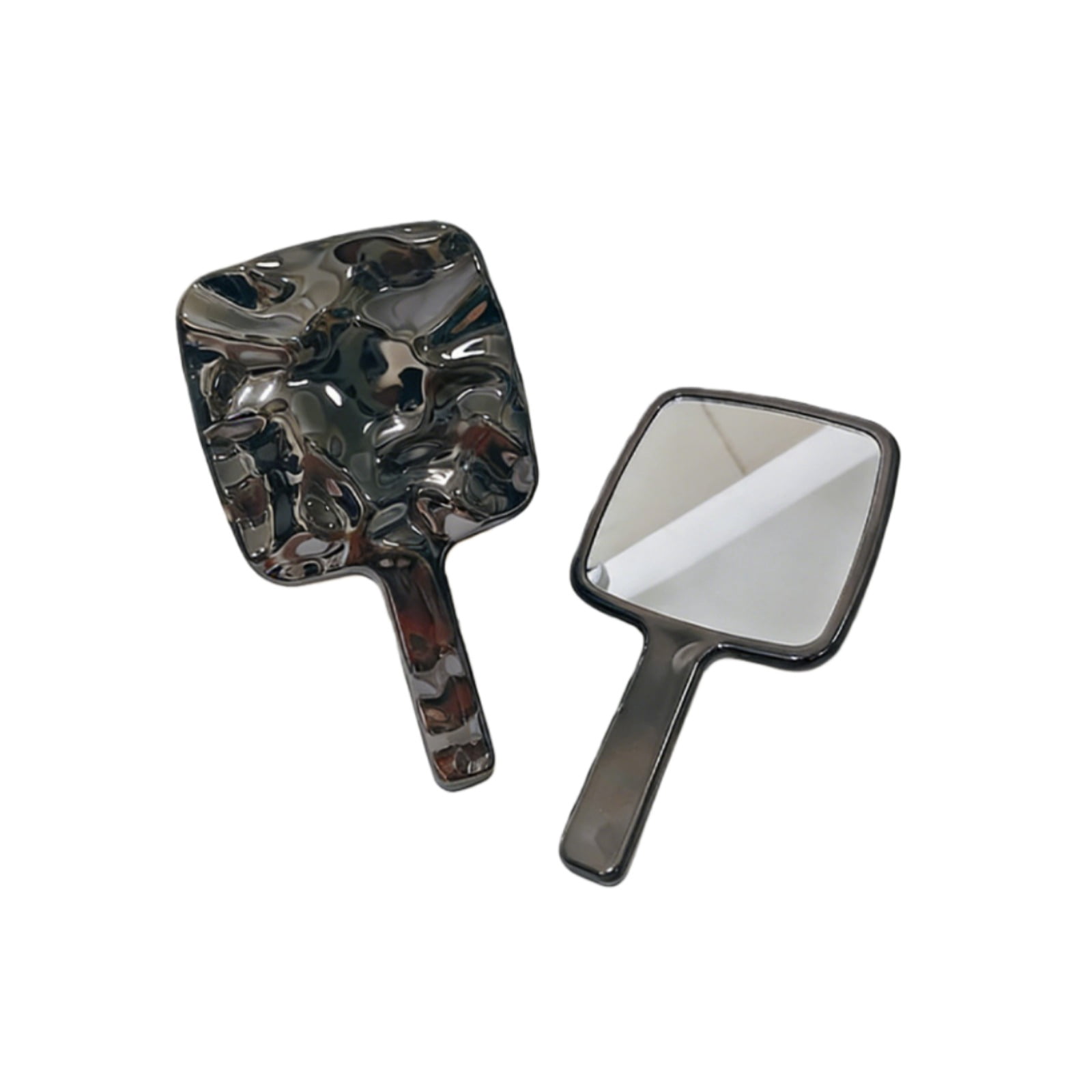 Heart Ripple Compact Mirror Portable Handheld Makeup Mirror for Travel ...