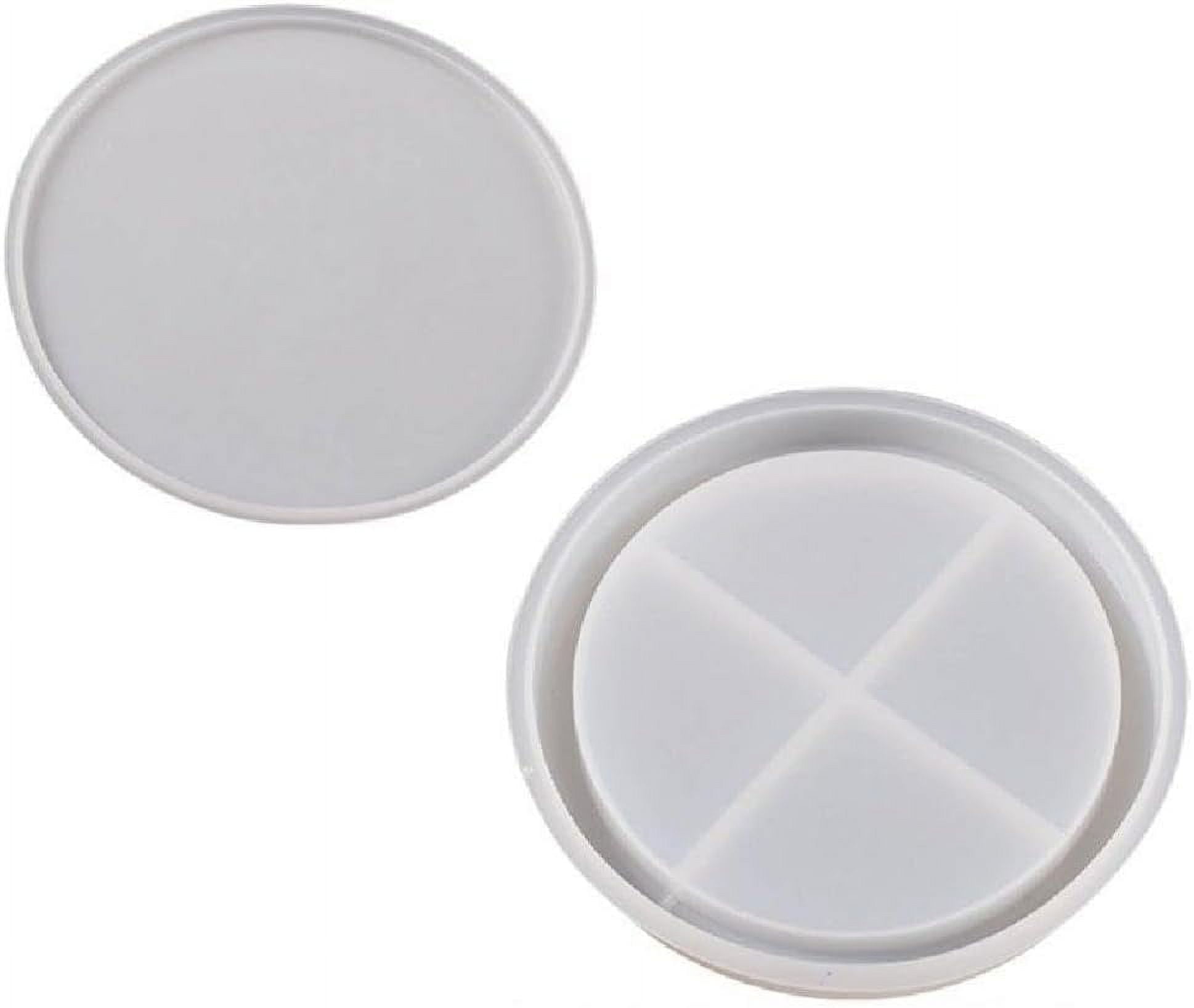 Heart Round-Star Silicone Resin Mold Coaster Shaker Epoxy Molds ...