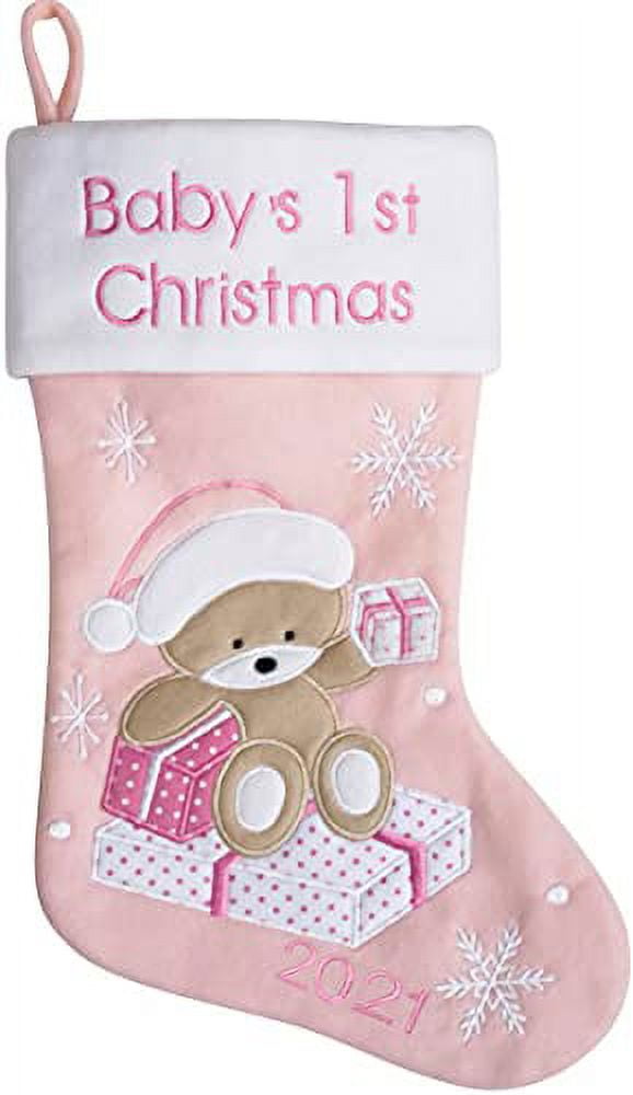 Heart'S Sign Babys First Christmas Stocking 2020 | My First Christmas ...