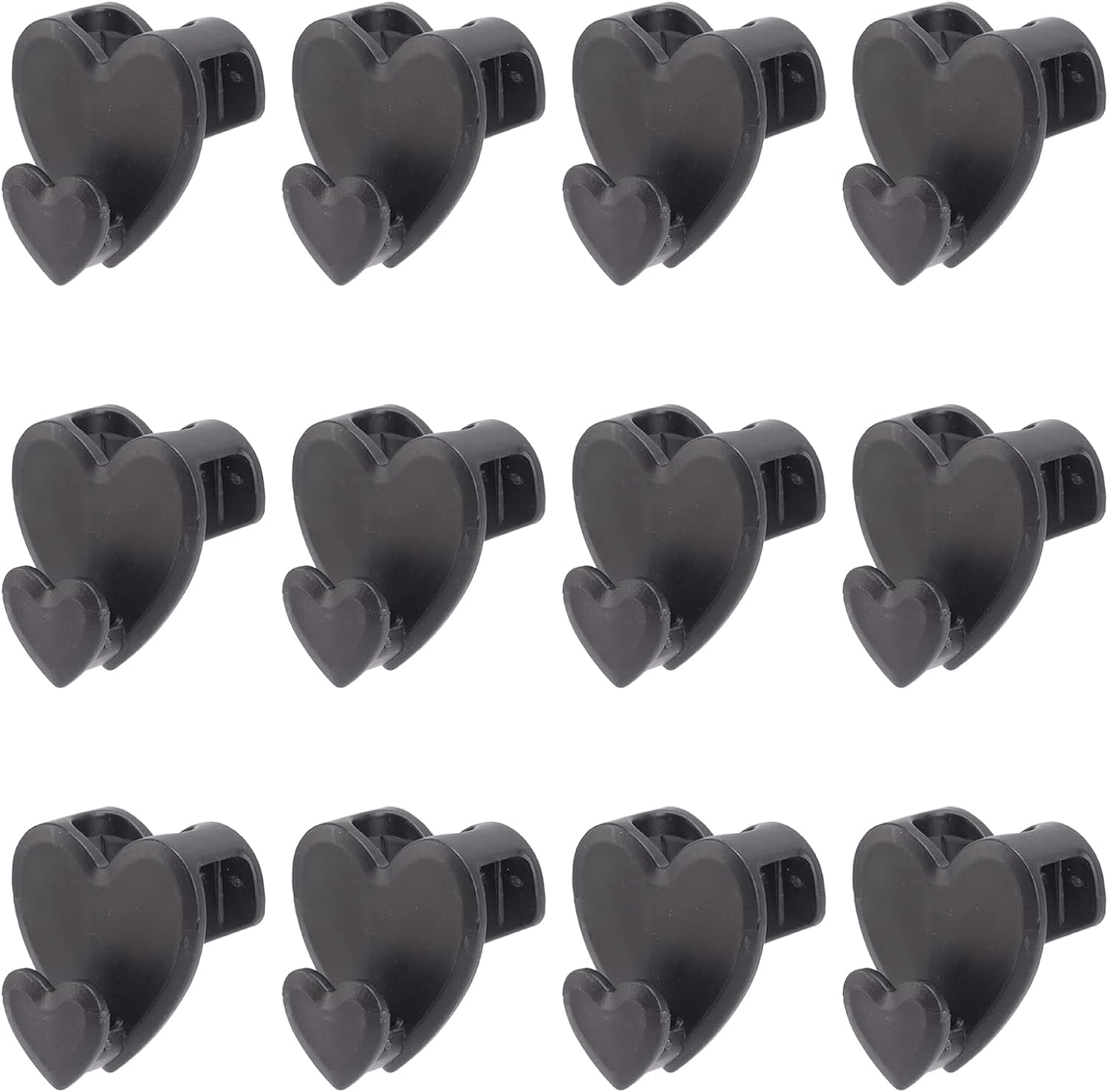 Heart Shape Clothes Hanger Connector Hook, Wardrobe Closet Clothing ...