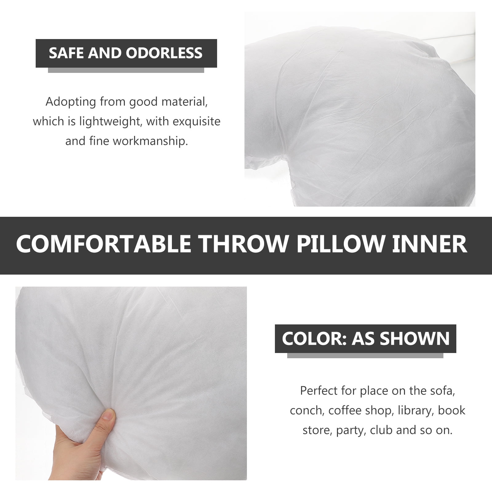 Heart Shape Pillow Interior Heart Shaped Pillow Insert Decorative ...