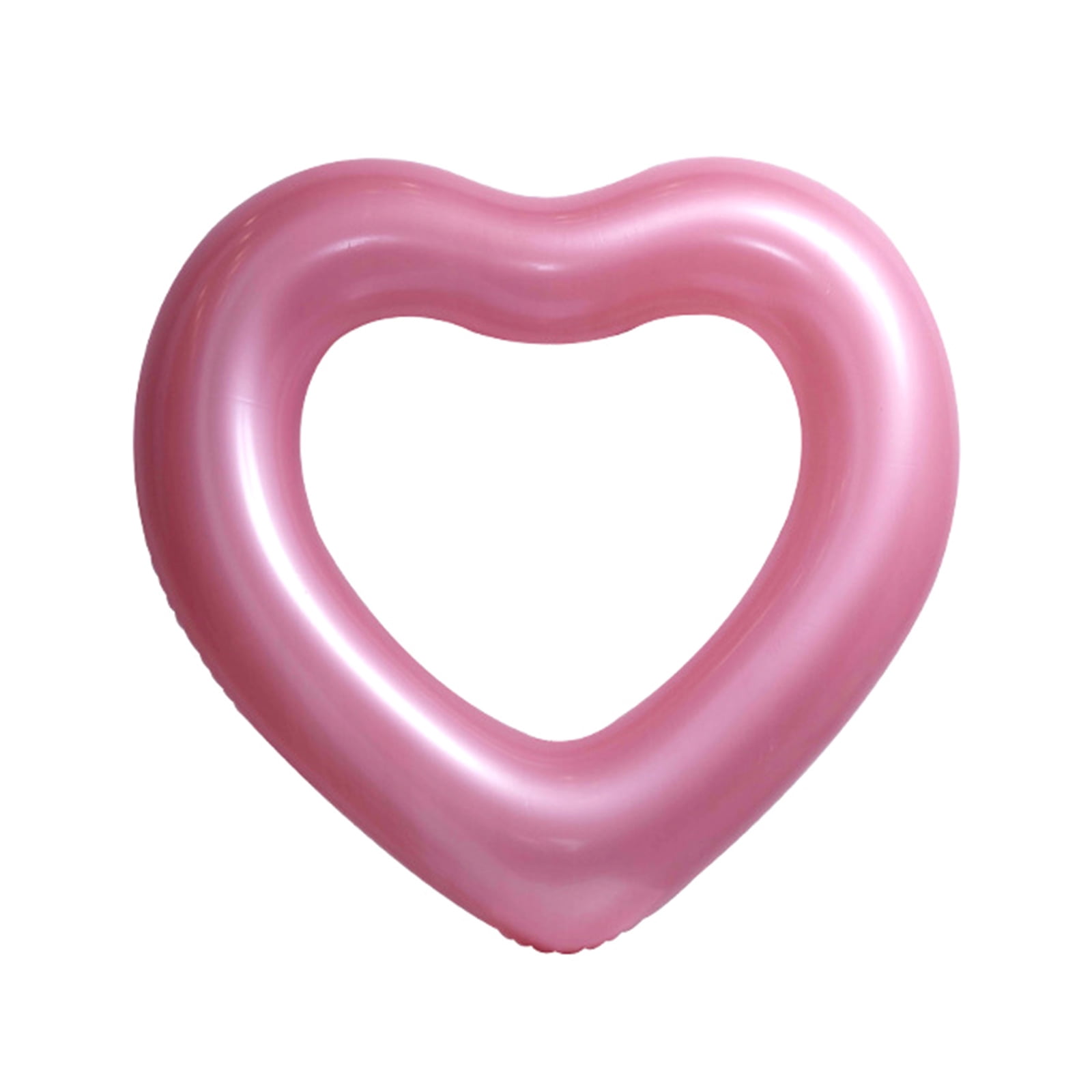 Heart Shape Swimming Rings Inflatable Pool Float Rings Swim Tube ...