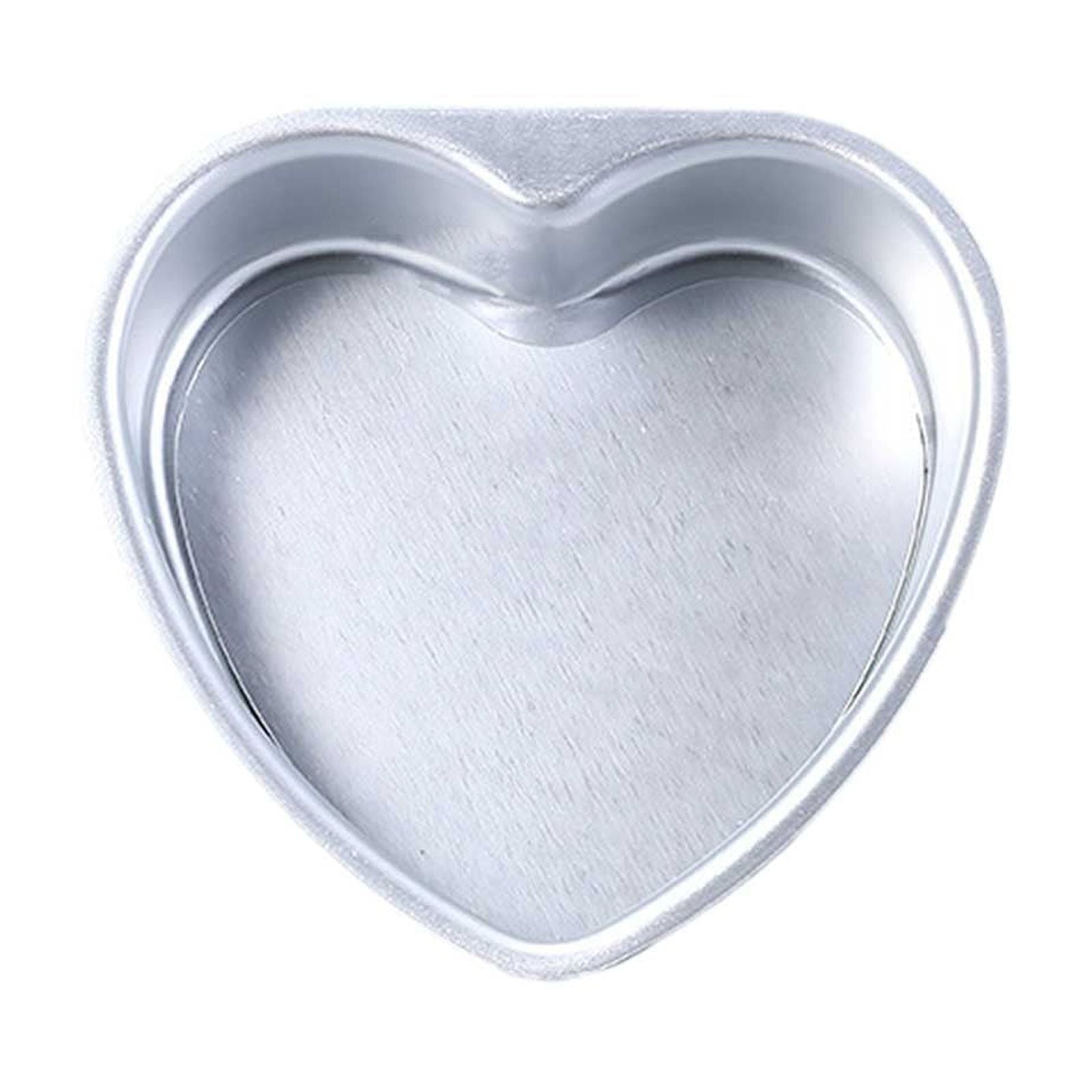 Heart-Shaped Aluminum Cake Pan - Non-Stick, Living Bottom & High Heat ...