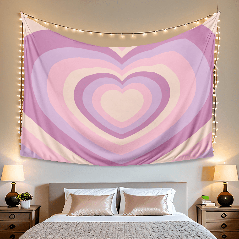 Heart-Shaped Backdrop Prevalent Photography Background for Homes ...