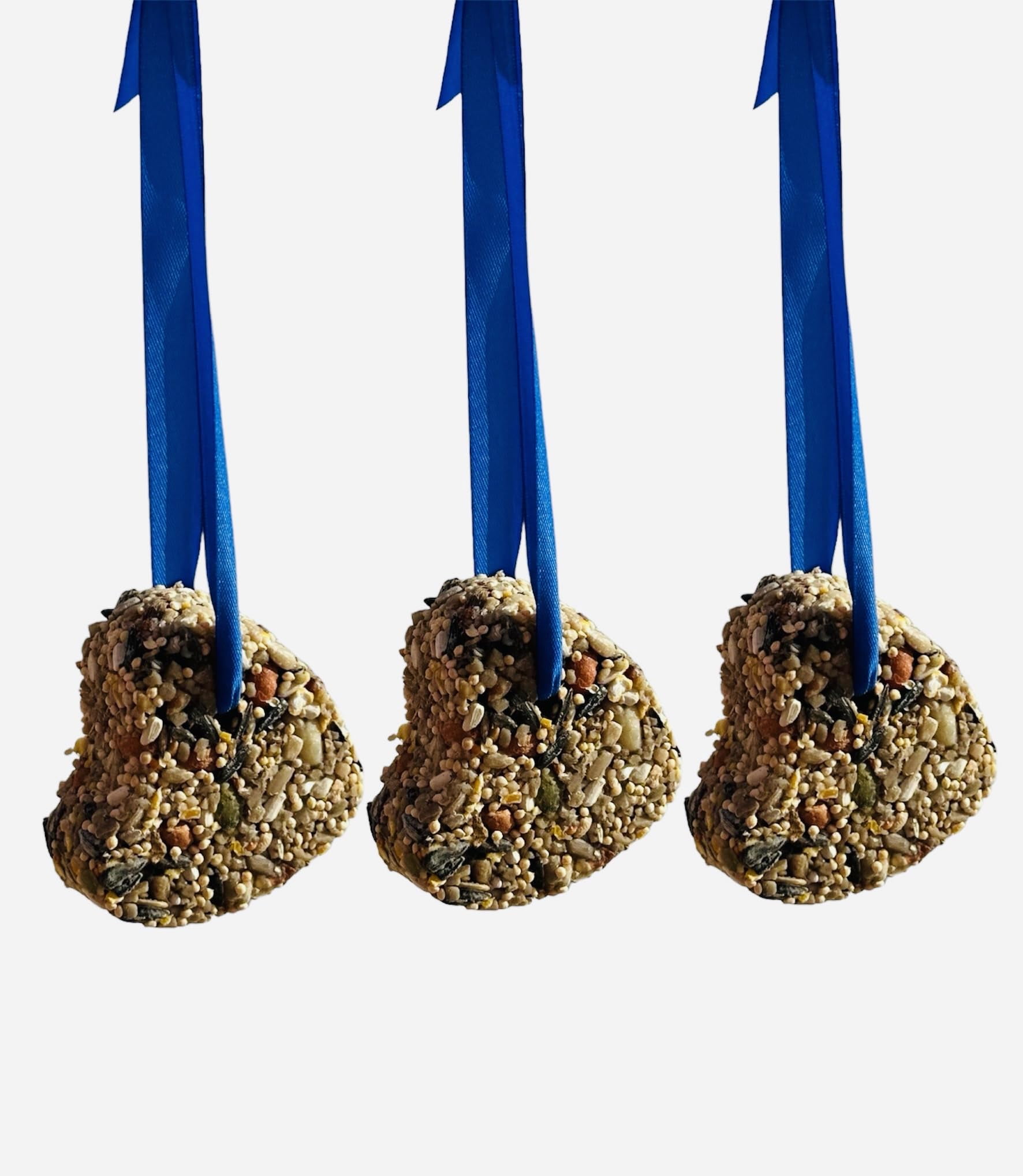 Heart Shaped Bird Feed Cakes, Hanaging Ribbon Included - Bird Watching ...