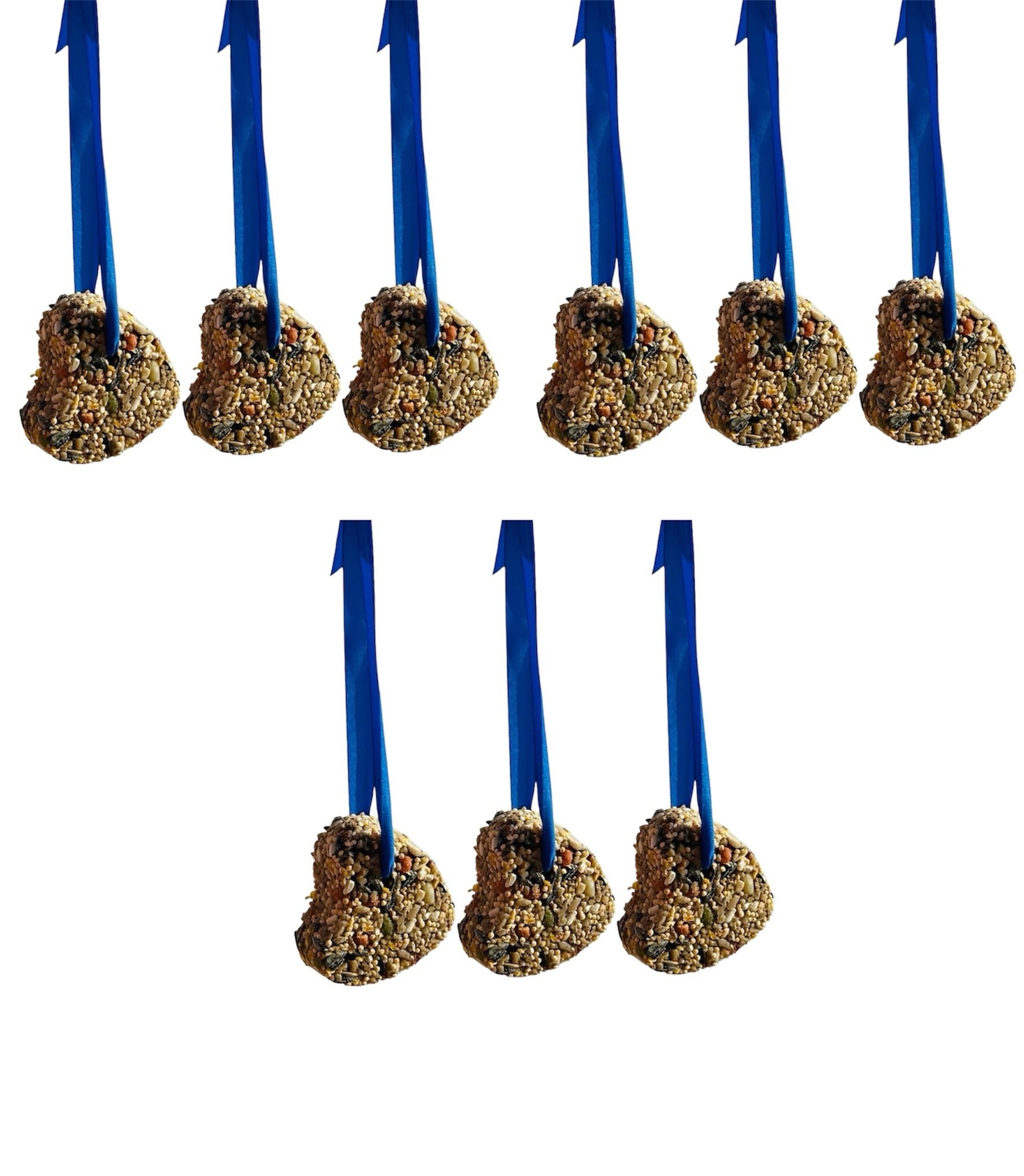 Heart Shaped Bird Feed Cakes, Hanaging Ribbon Included - Bird Watching ...