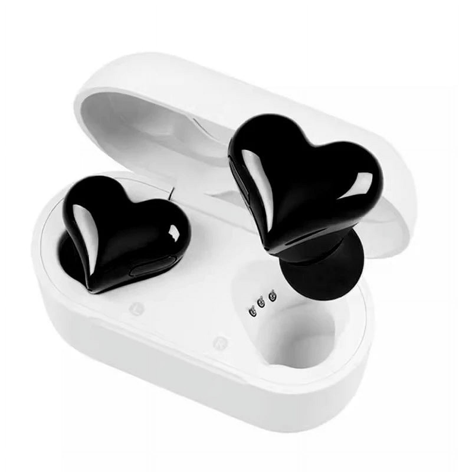 Heart-Shaped Bluetooth Wireless Earphones - Walmart.com