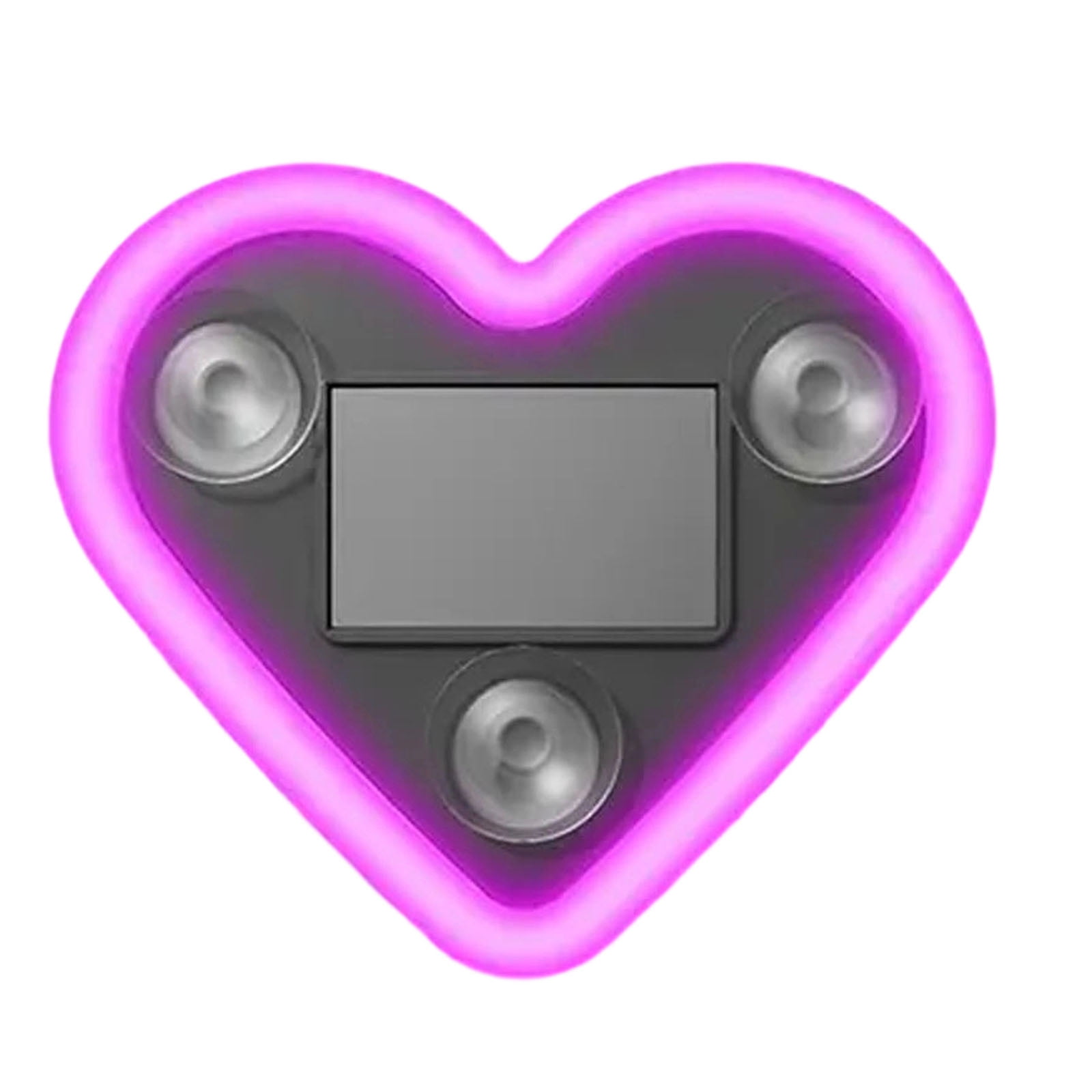 Heart Shaped Car Light,Wireless Car Ambient Lighting with Vibration ...