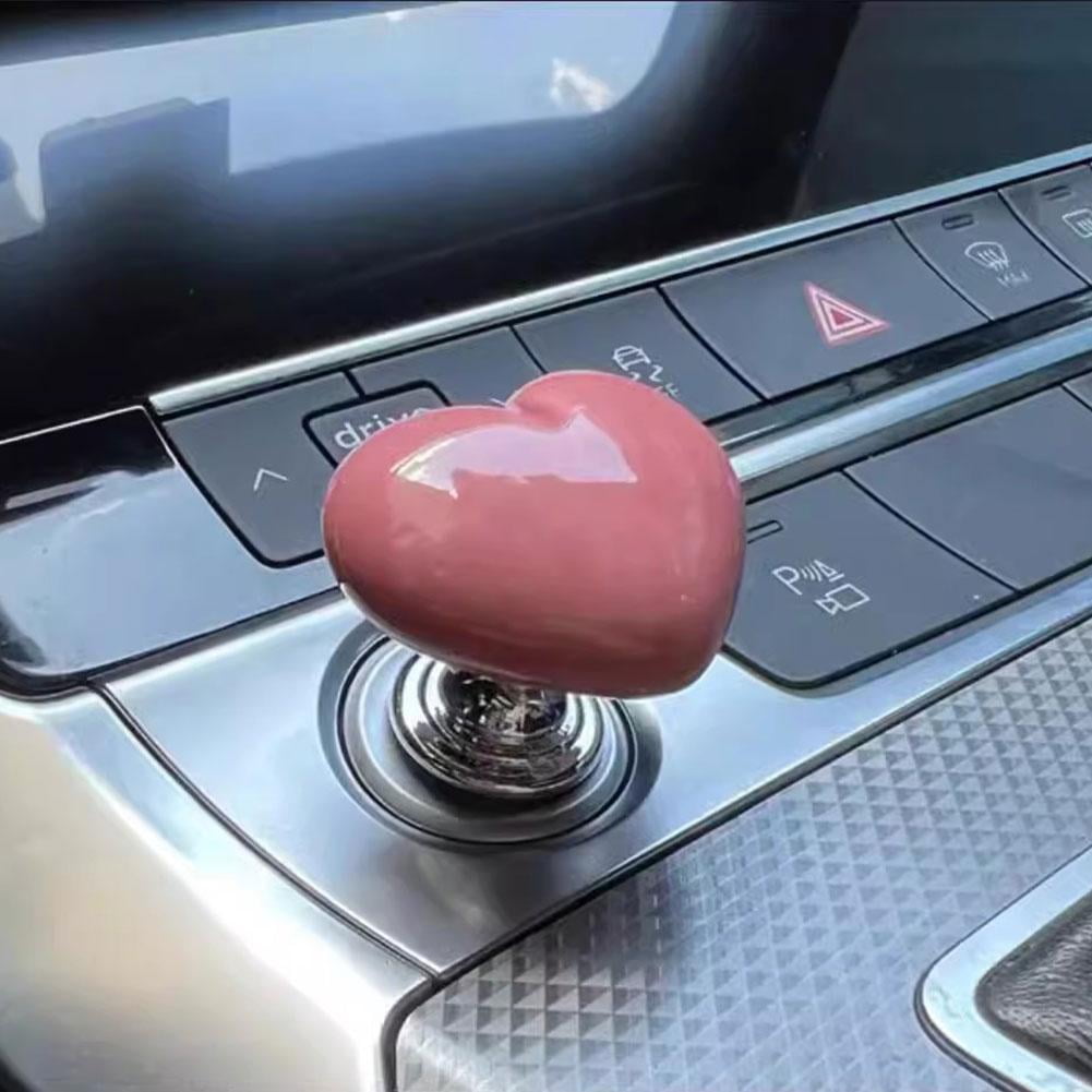 Heart-Shaped Car Push to Start Button Rocker Car One Button Start Lever ...