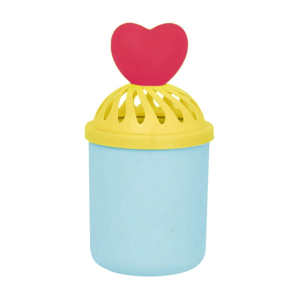 Heart Shaped Car Solid Balm Air Freshener, Long Lasting Fruit Scent ...