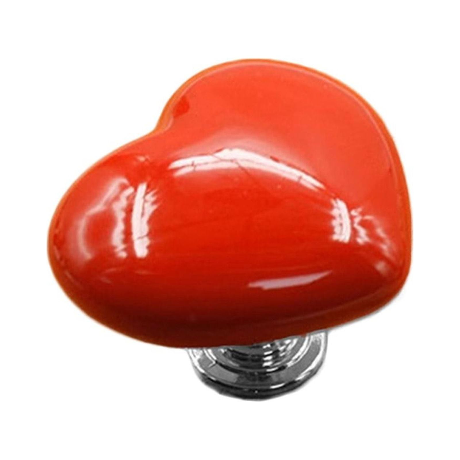 Heart Shaped Colorful Toilet Tank Button Aid Toilet Flush Button Toilet ...