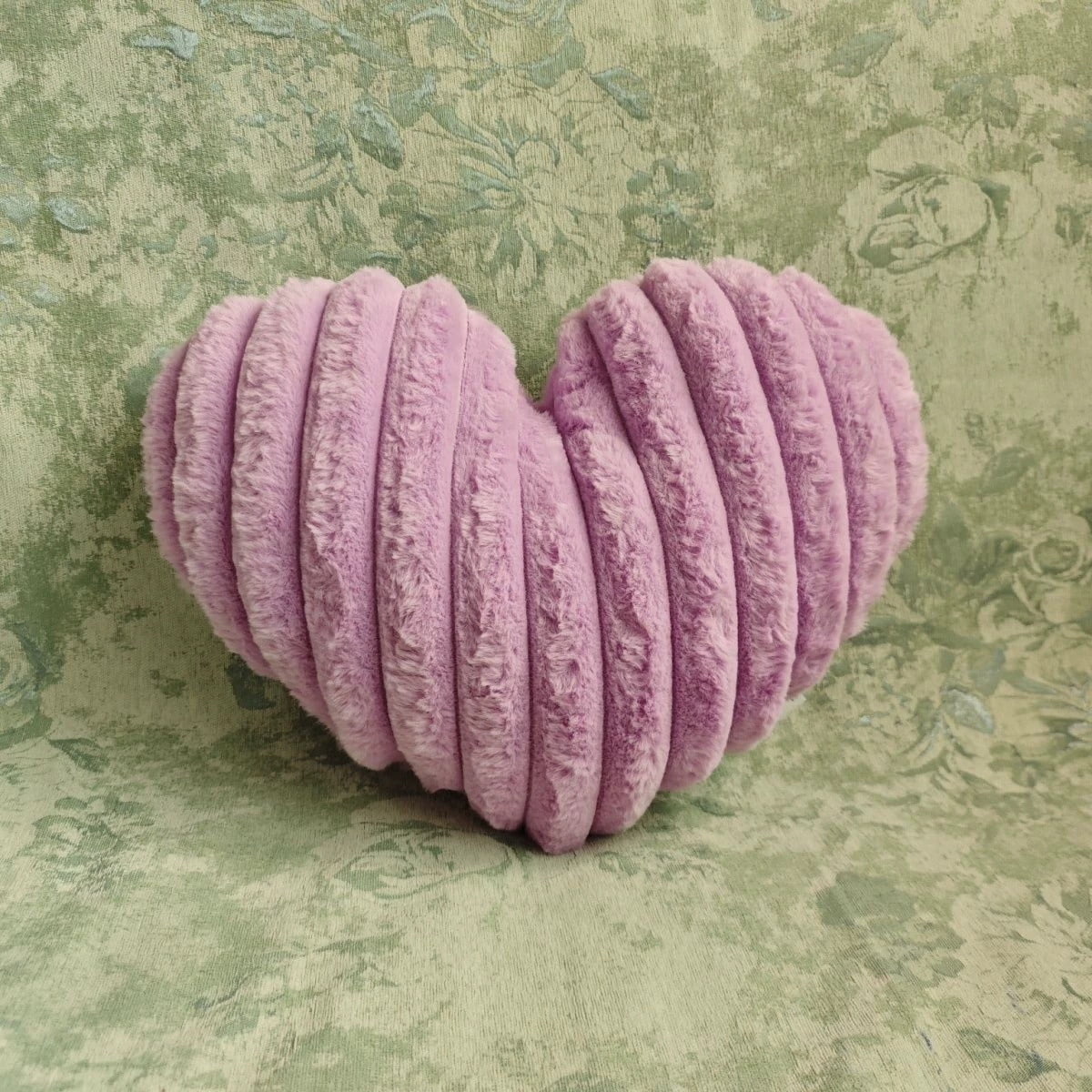 Heart Shaped Cushion - Bamboo Joint Plush Pillow Toy, Romantic Couple ...