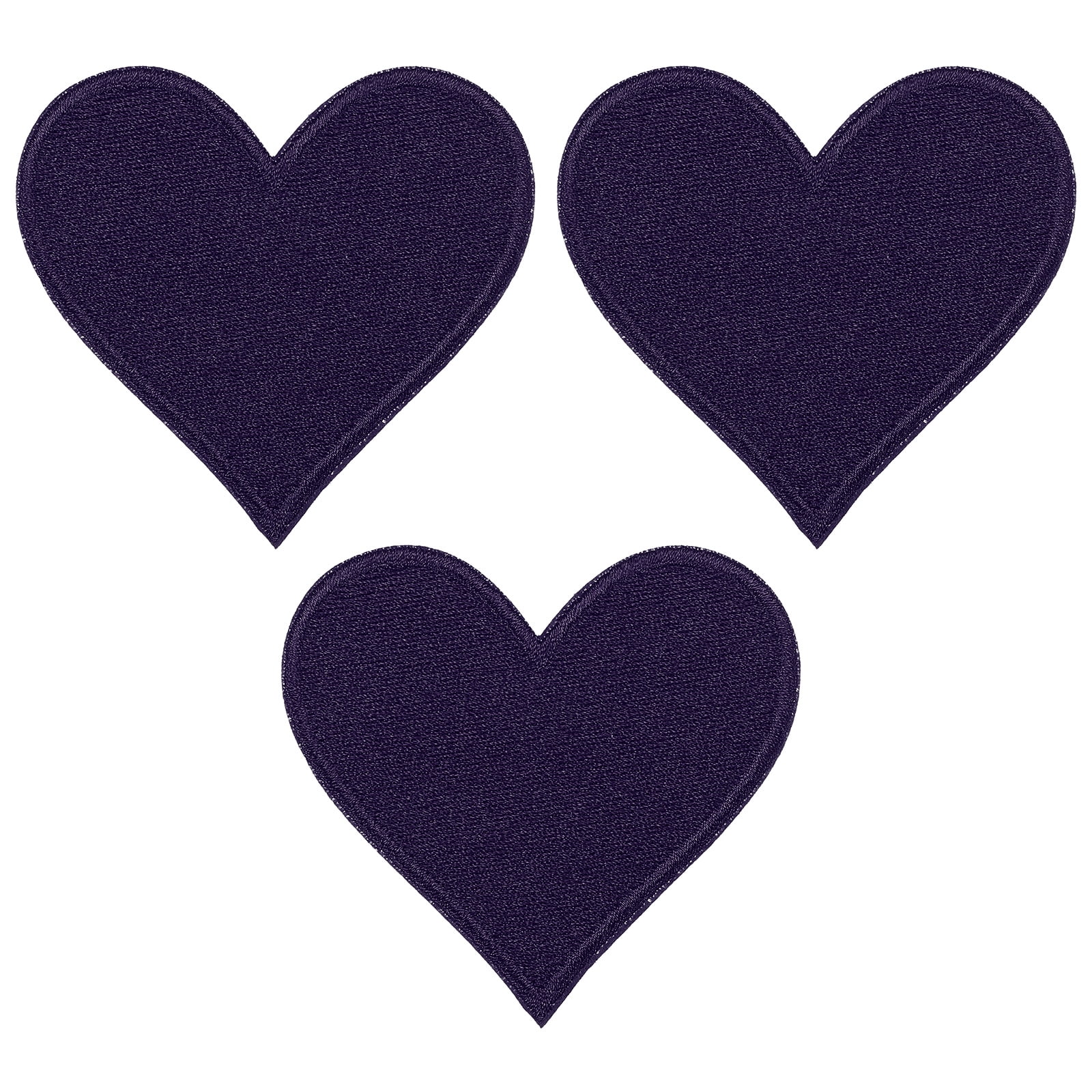 Uxcell Heart Shaped Iron-on Patches for Clothing Packaging Gifts ...