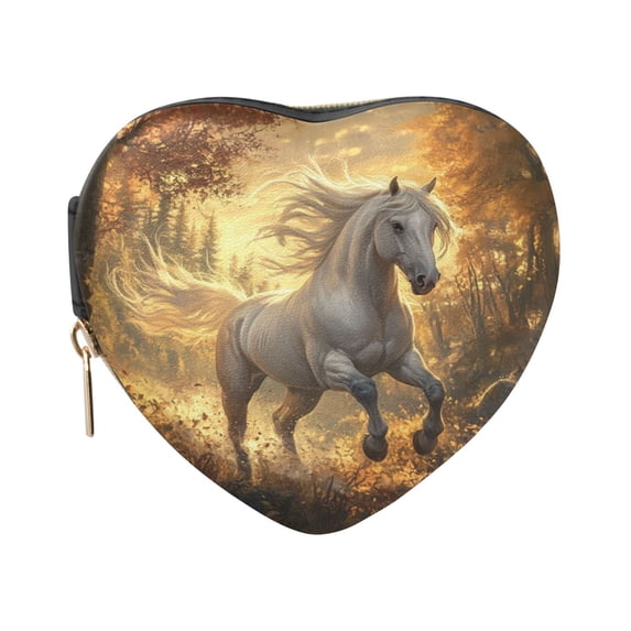 Heart-Shaped Jewelry Travel Box Portable Display Storage Organizer ...