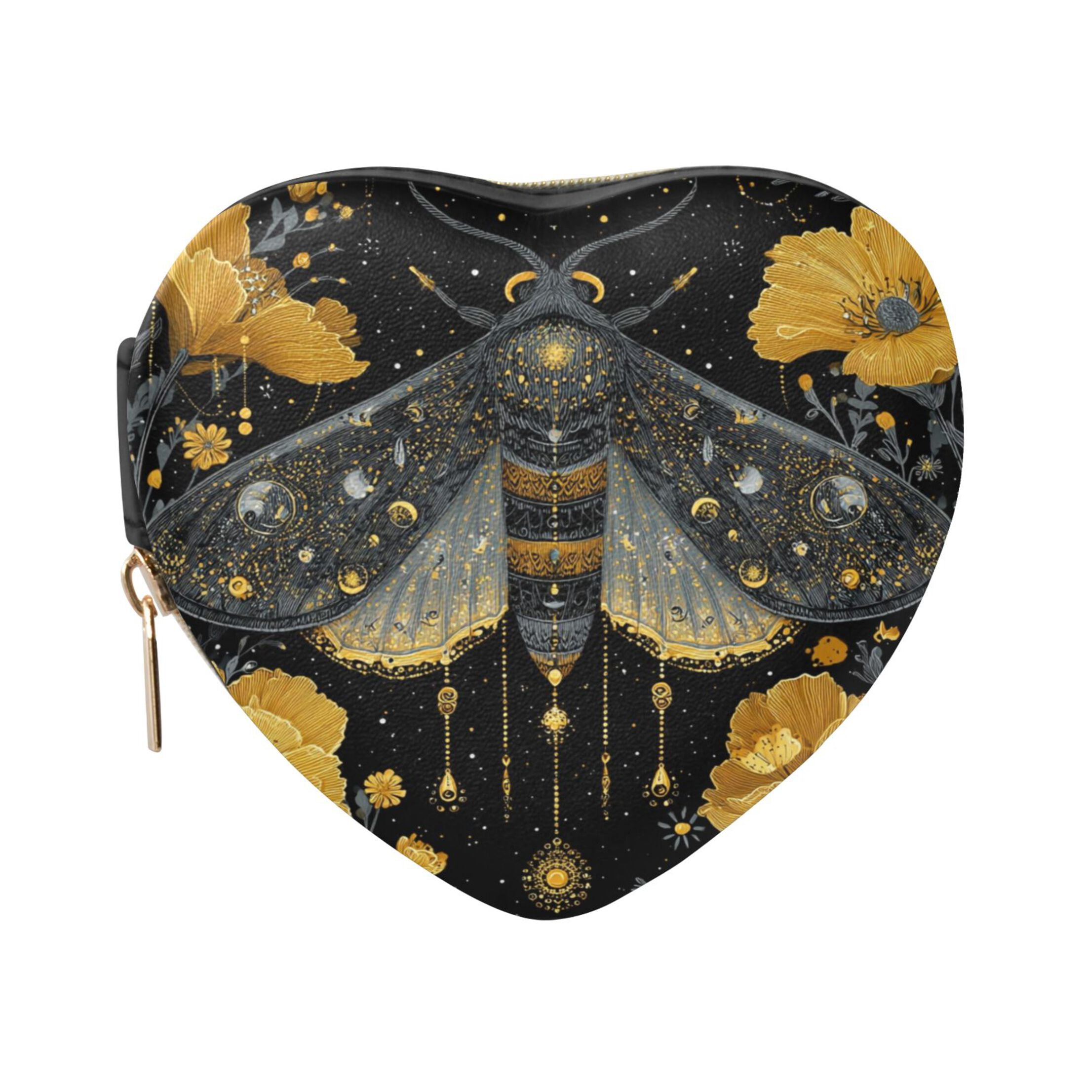 Heart-Shaped Jewelry Travel Box Portable Display Storage Organizer ...