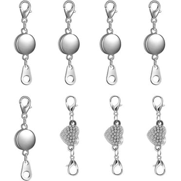 925 Sterling Silver Lobster Claw Clasp with Closed Jump Rings,Necklace ...