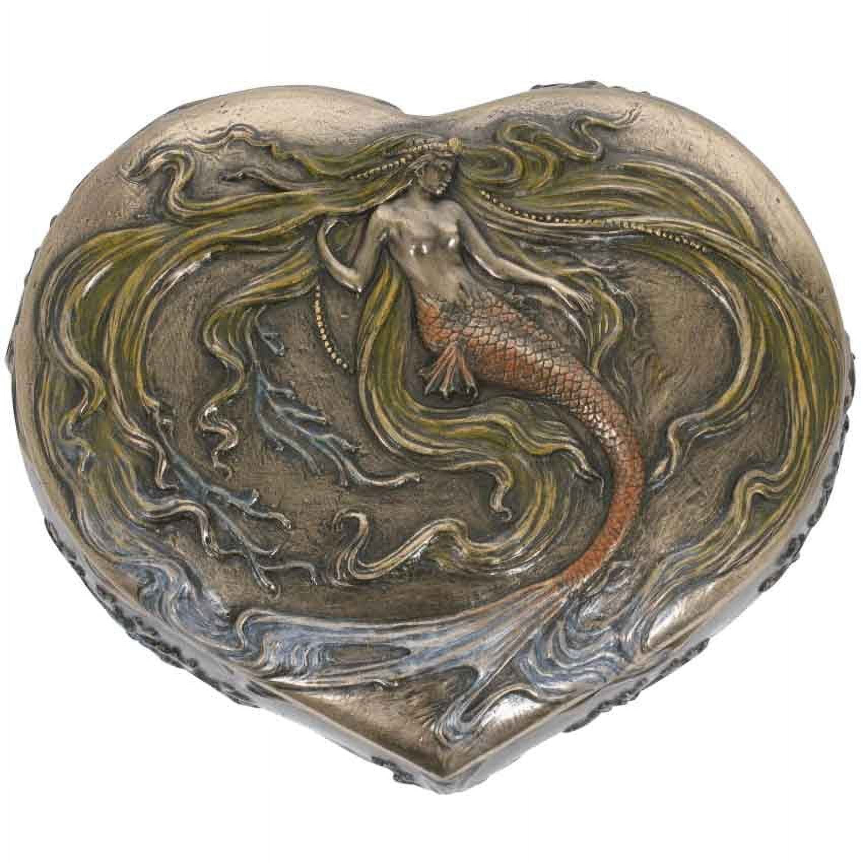 Heart-Shaped Mermaid Jewelry Box - Walmart.com