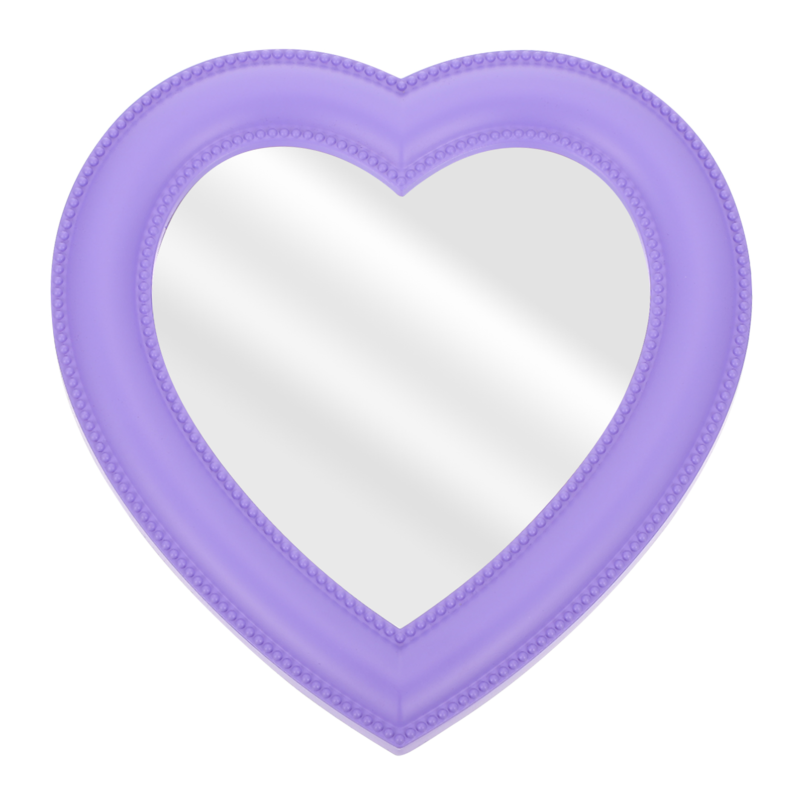 Heart-Shaped Mirror, 1pc Heart-shaped Mirror Wall-mounted Desktop ...
