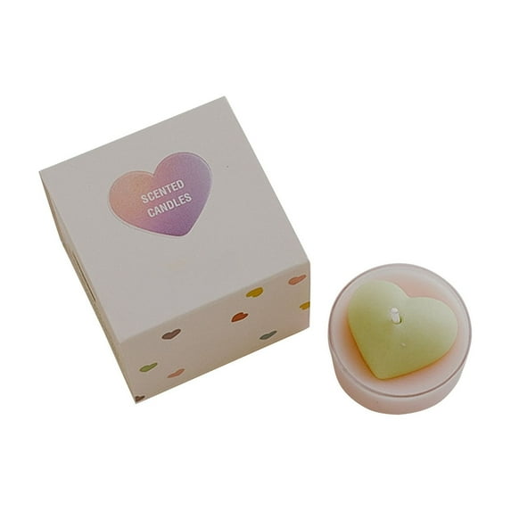 Heart-Shaped Scented Candles (Low-Temperature Safe Design, Non-Toxic ...