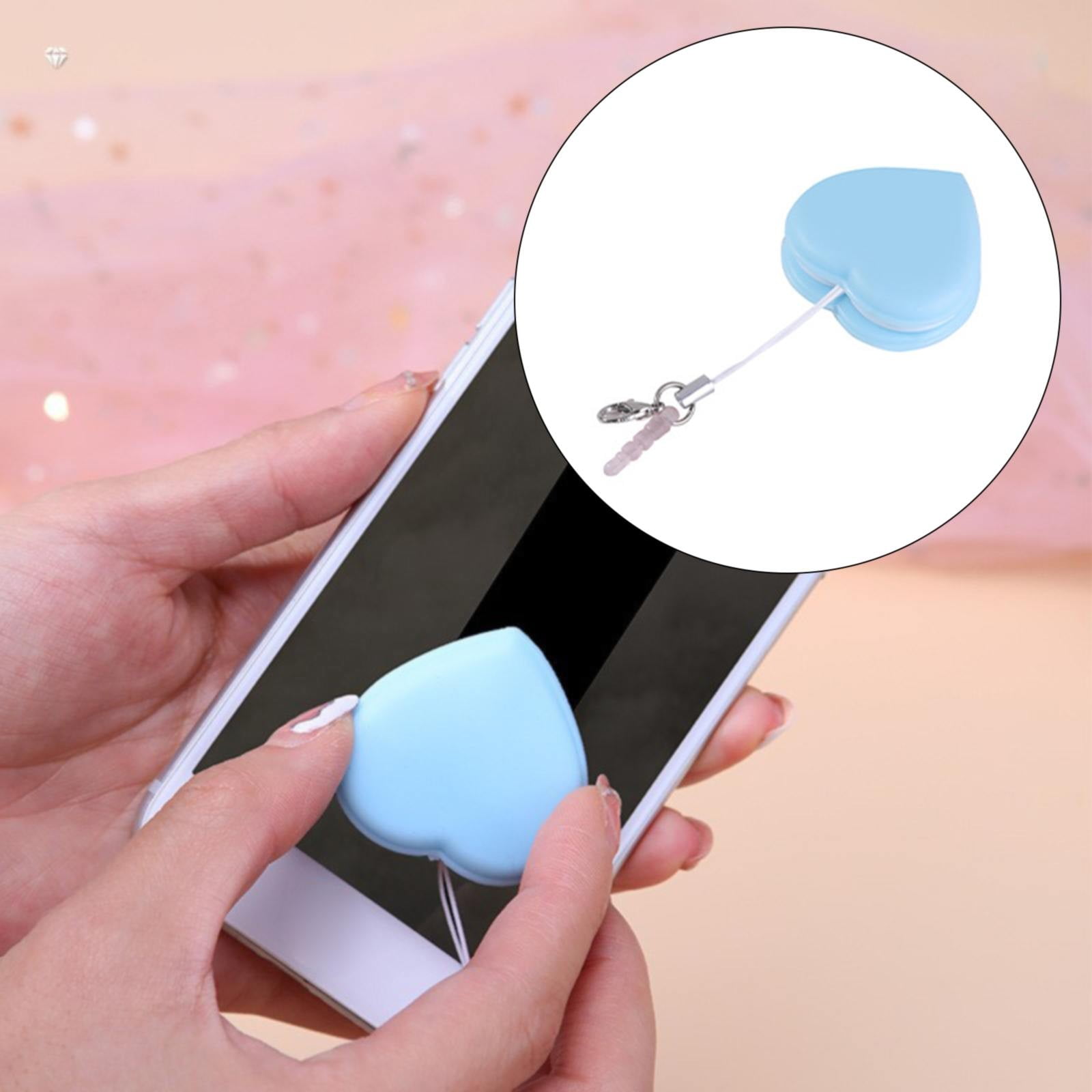 Heart-Shaped Screen Fingerprint Eraser Blue|Fingerprint Eraser ...