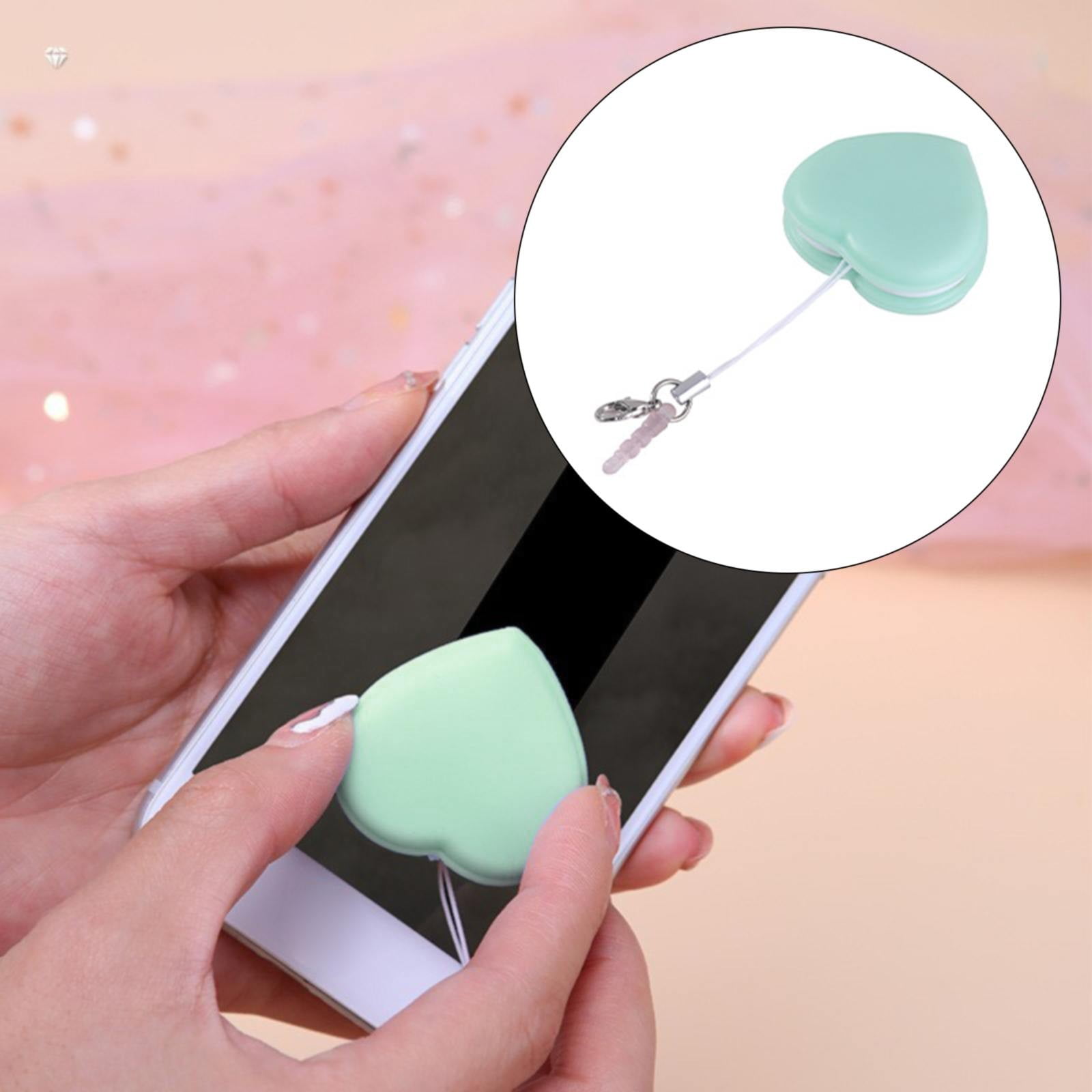 Heart-Shaped Screen Fingerprint Eraser Green|Fingerprint Eraser ...