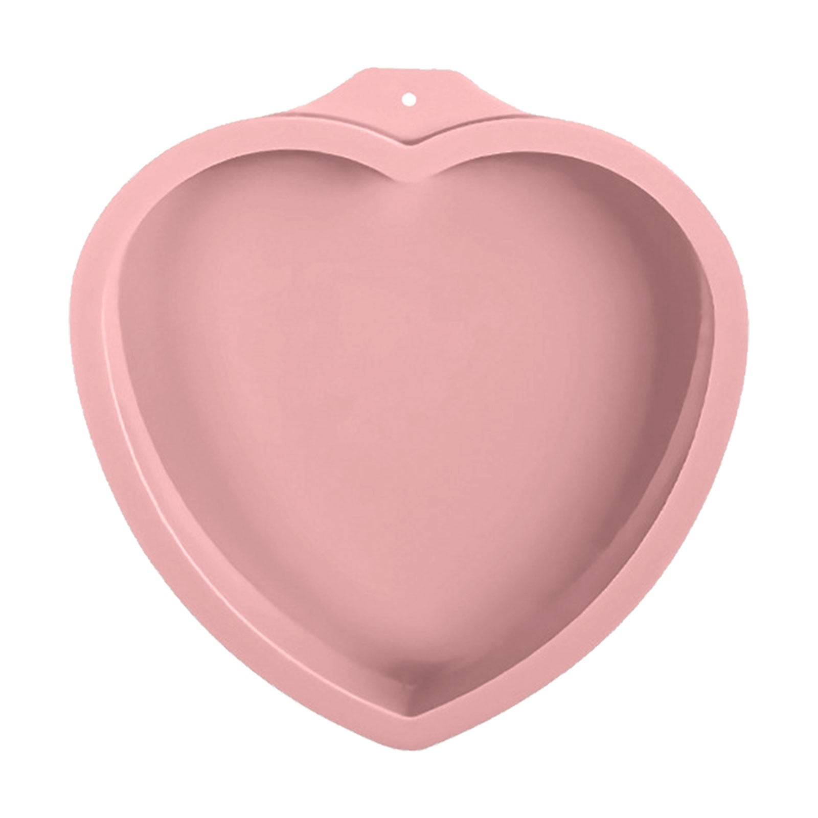 Heart Shaped Silicone Baking Mold,Non Stick Heart Shaped Cake Pan for ...