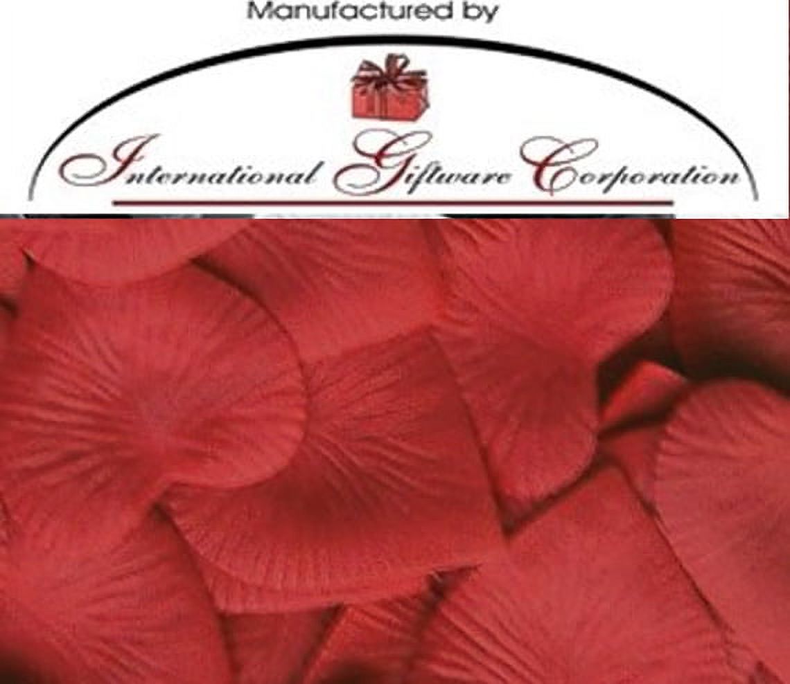 Heart Shaped Silk Rose Petals - Red - 200 Silk Rose Petals Wedding ...