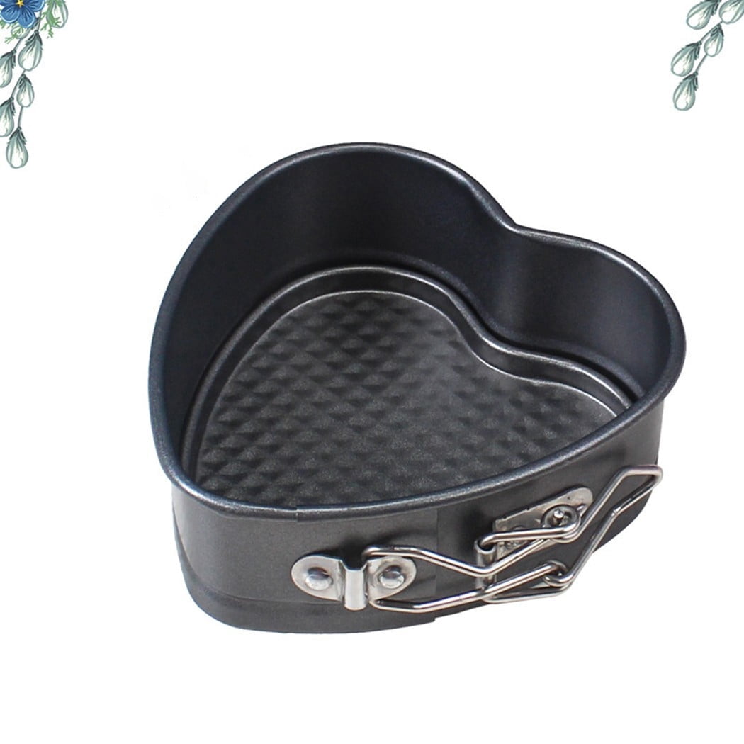 Heart Shaped Spring Form Easy Bake Kitchen Baking Cake Tin Valentines ...