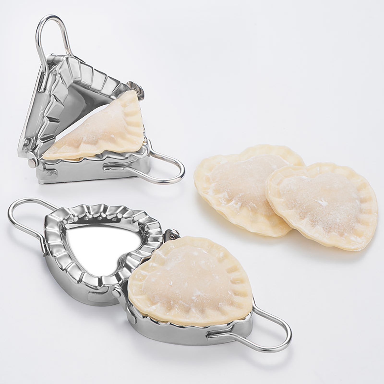 Heart-Shaped Stainless Steel Dumpling Maker – 304-Grade Professional ...