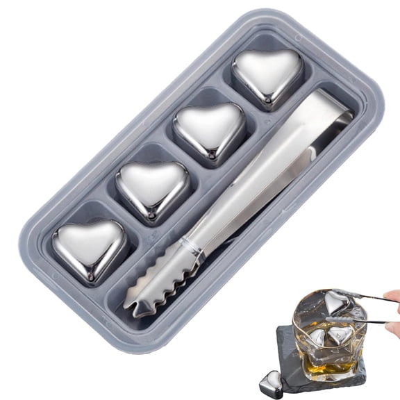 Shop Stylish Metal & Reusable Ice Cubes for Chilling Drinks at Walmart