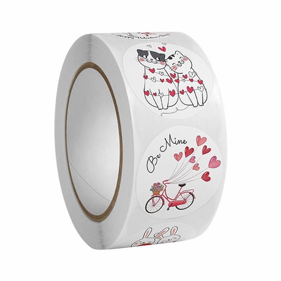 Heart Shaped Stickers, Anniversary Craft Stickers, Adhesive Love Hearts ...