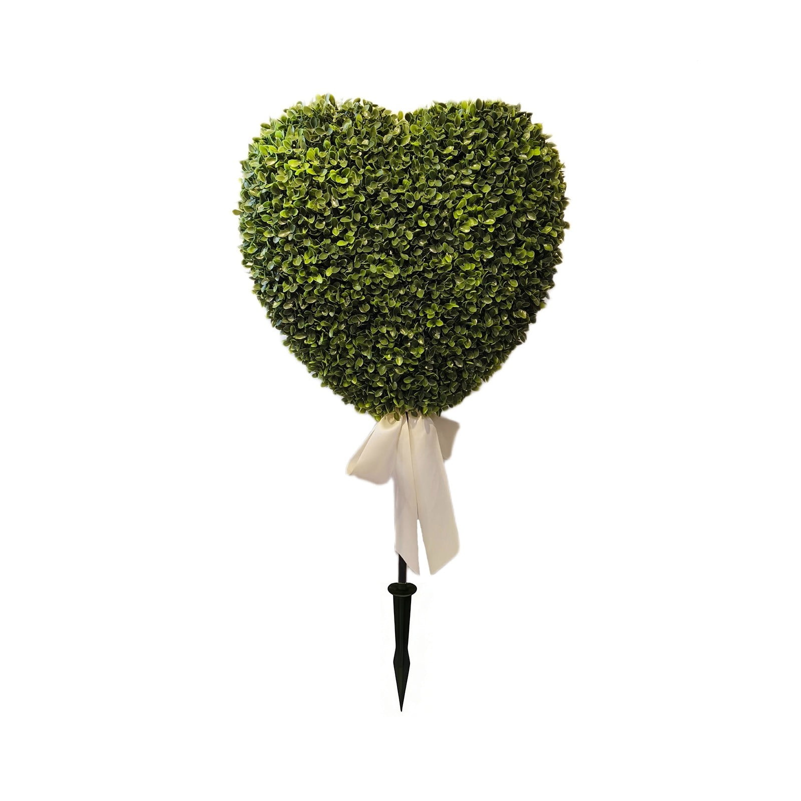 Heart Shaped Topiary 30 Inch, Valentine's Day Artificial Heart Topiary ...