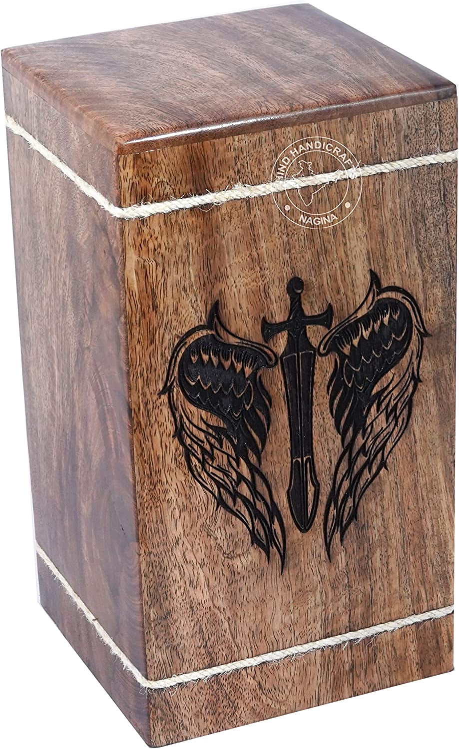 Heart Shaped Tree of Life Wooden Urns for Human Ashes Adult Large ...