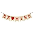 Heart Shaped Valentine's Day Wreath Banner Valentine's Day Heart Shaped ...