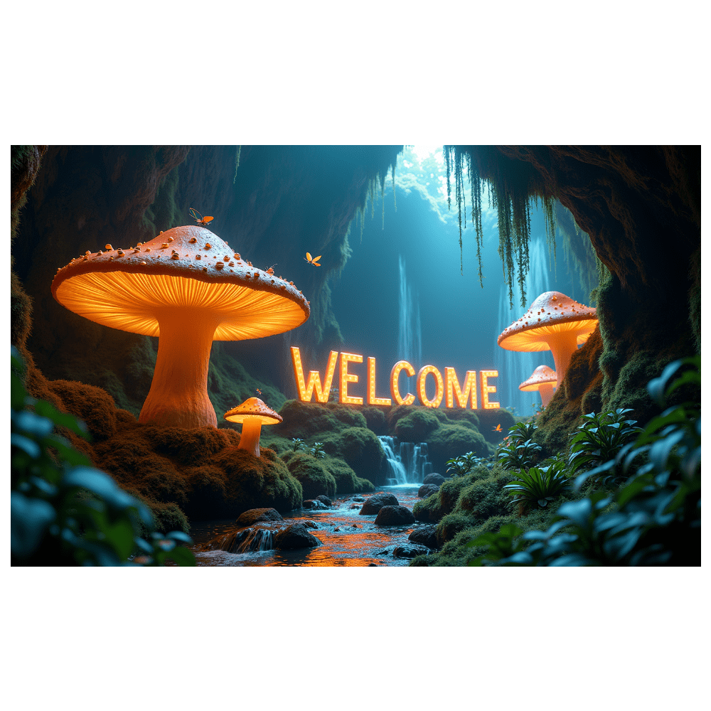 Heart Shaped Welcome Banner with Steampunk Elements Party Backdrop ...