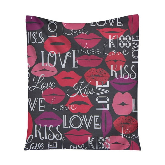 Heart Shaped Winter Blanket Winter Flannel Blanket Valentine's Day Cute ...