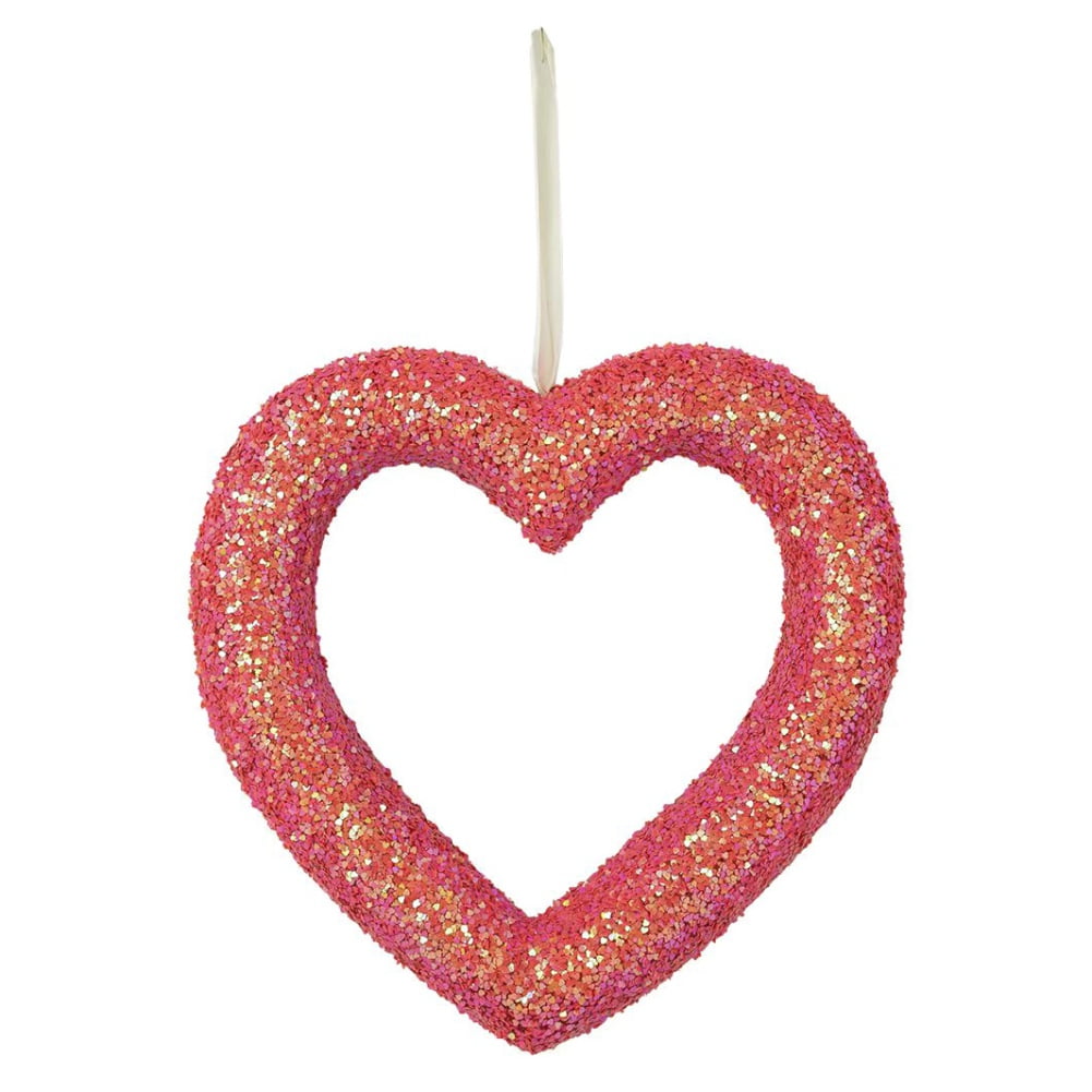 Heart Shaped Wreath Red Heart Wreaths Valentine's Day Heart Wreath with ...
