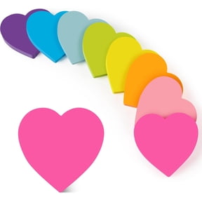 Heart Post It Notes