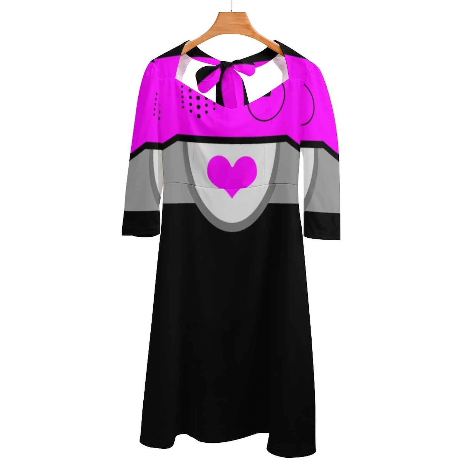 Heart To Heart Dress - Inspired By Mettaton Ex From Back Lacing ...
